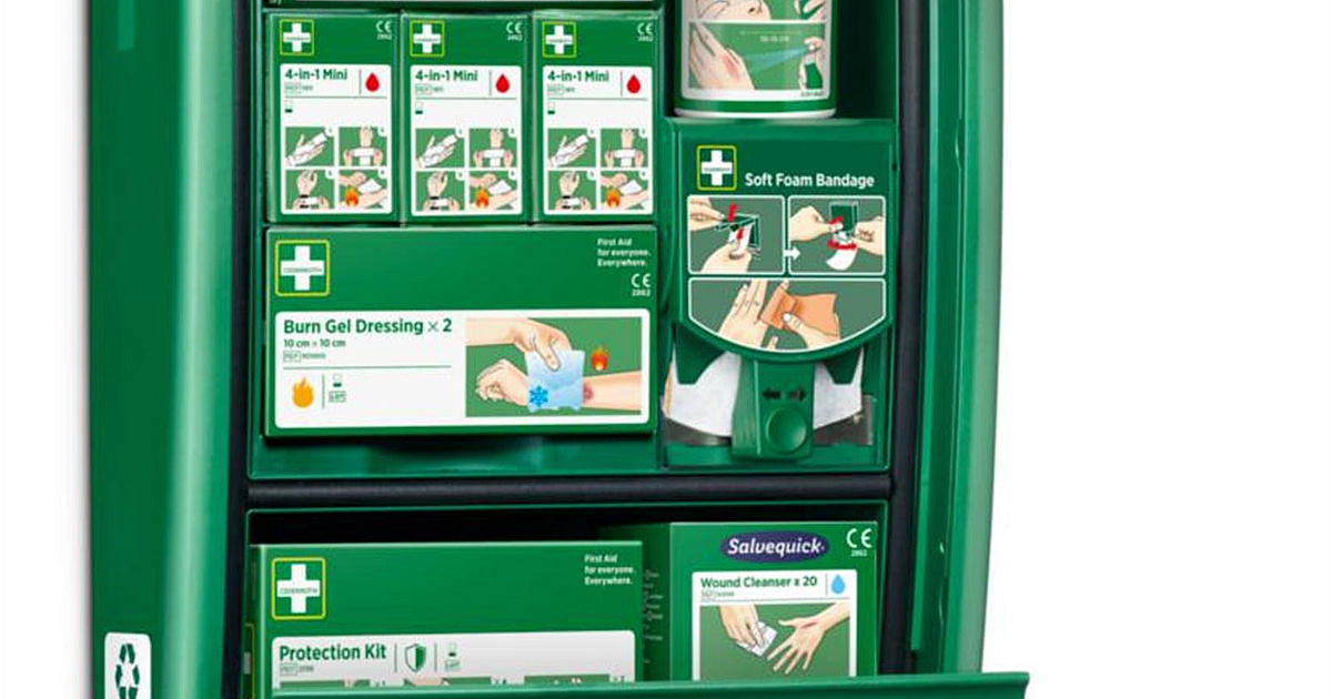 Första-hjälpenbox Cederroth 51011027 OBS! Skadad produkt säljes via ...
